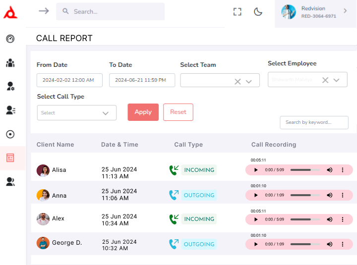 Sales Ninja | Call CRM Management Software in India